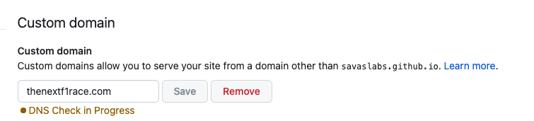 How to Hook Up a Custom Domain to Your GitHub Repository | Savas Labs